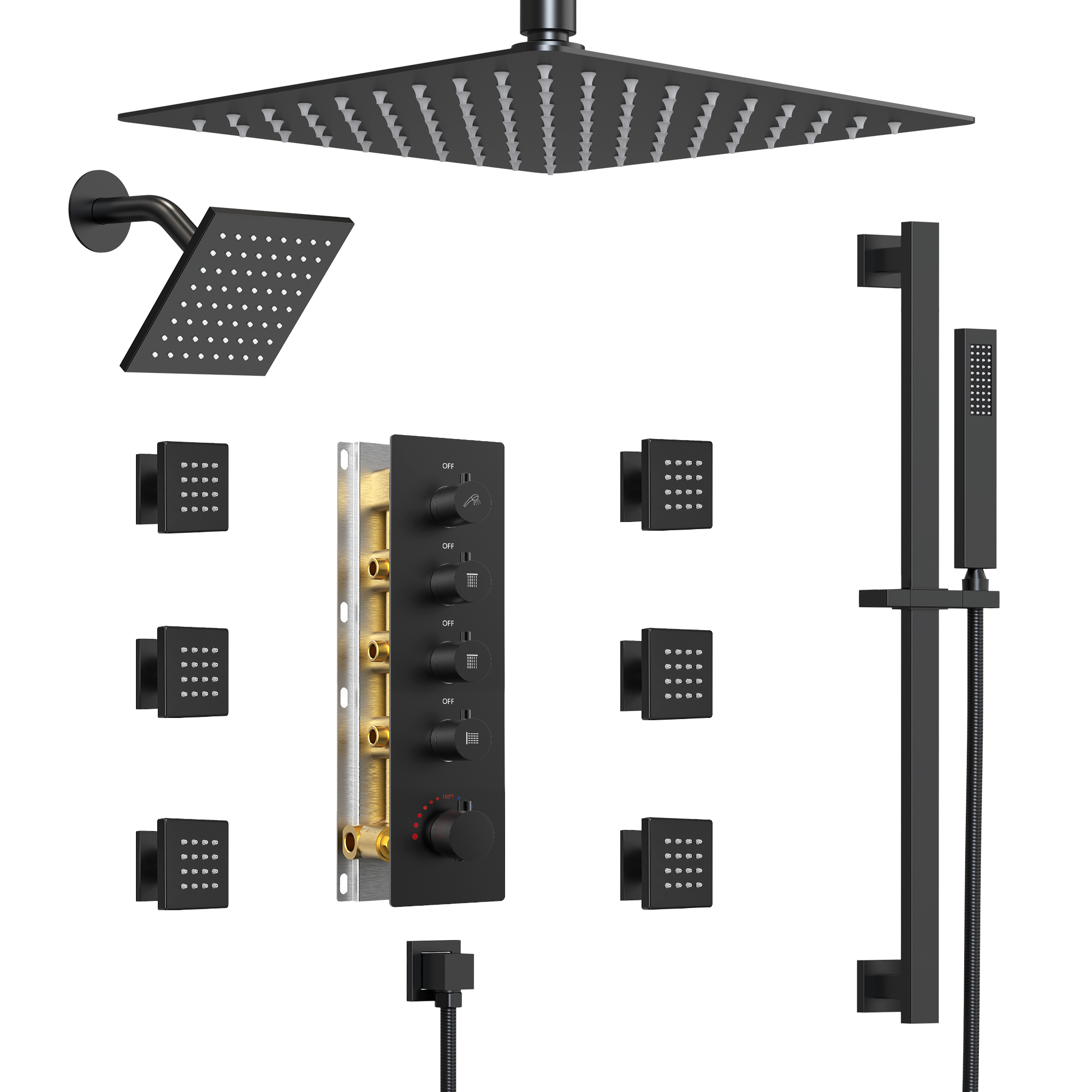 Shower System & Shower Faucets | Modern Elegance by EVERSTEIN