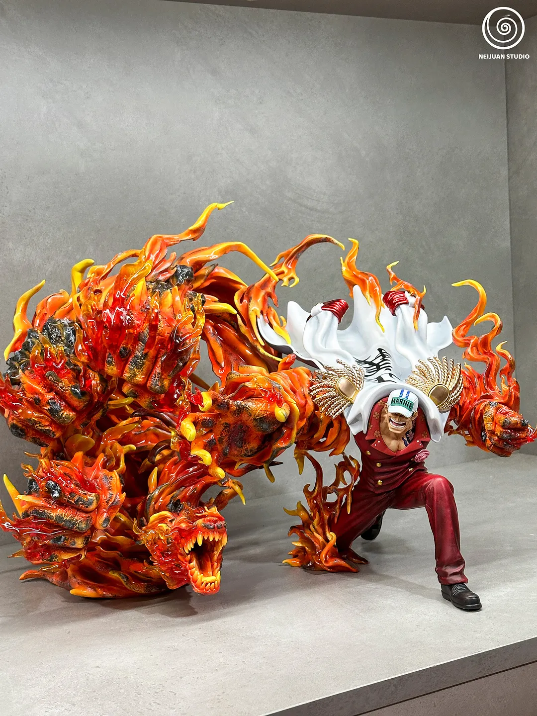 Squatting Sakazuki/ Akainu - ONE PIECE Resin Statue - NEIJUAN Studio ...