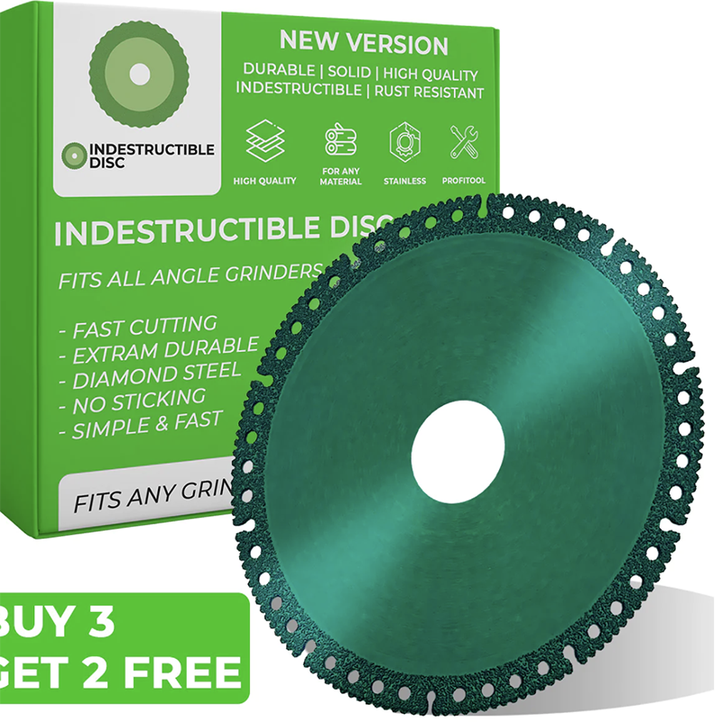 INDESTRUCTIBLE DISC™ Cut everything in seconds