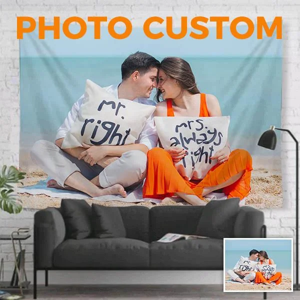 Custom Tapestry From Photo - Personalized Wall Tapestry Printing, Make ...