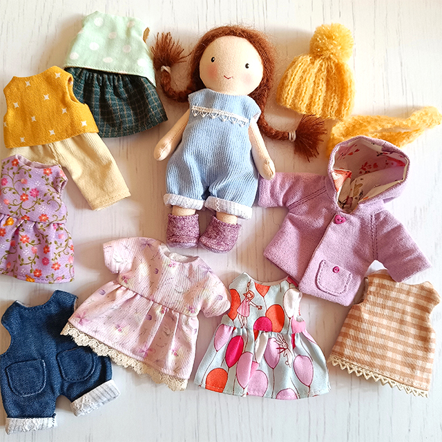 DIY Cute Doll & House Template Set - With Instructions