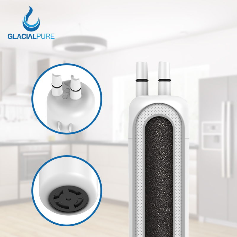 GlacialPure 3 Packs Filter 1, EDR1RXD1, W10295370A Water Filter