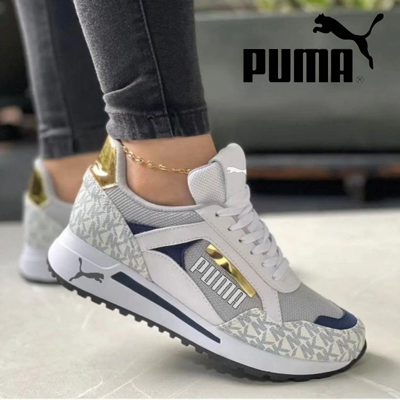 PUMA - Dames Leren Orthopedische Sneakers – mogini