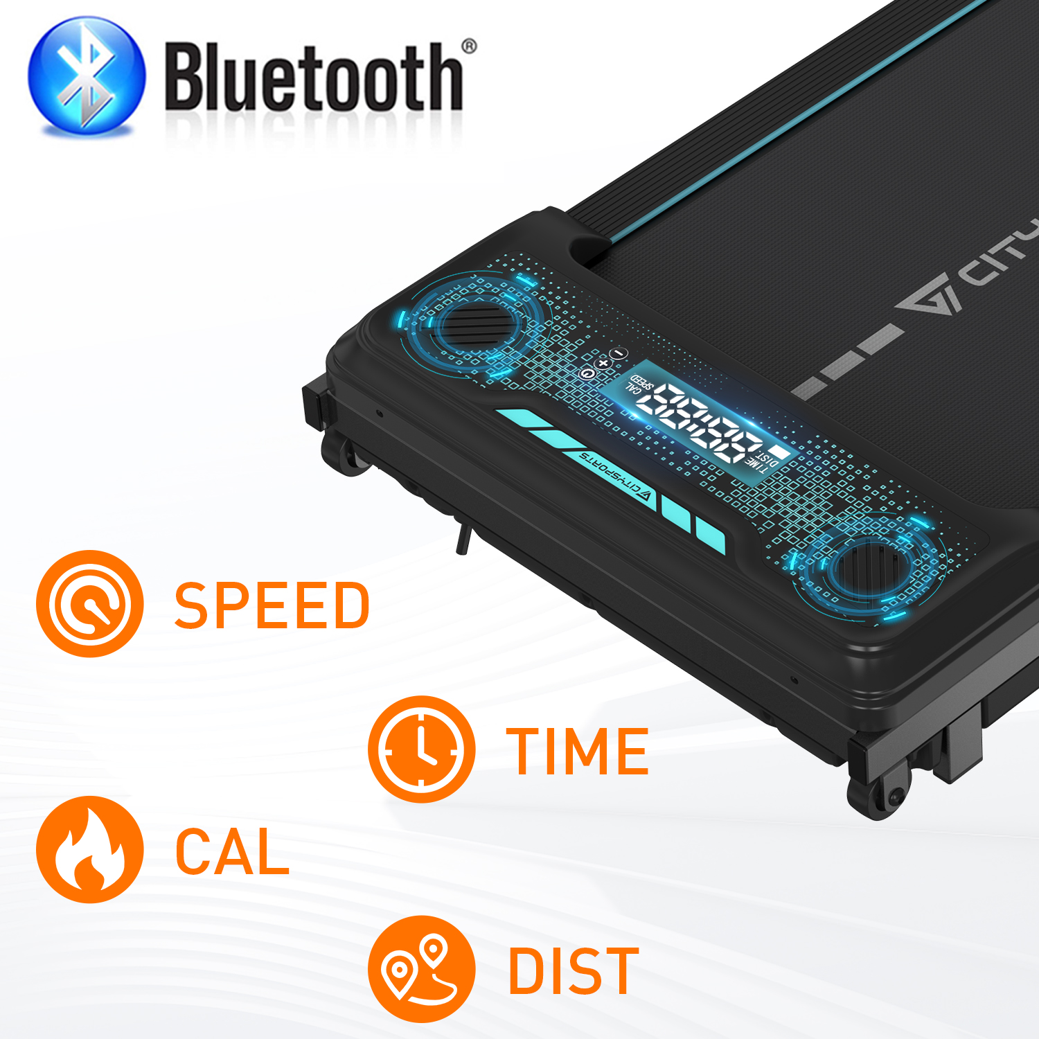 CITYSPORTS Treadmills CS-WP6,Under Desk Treadmill for Home Office,Ultra ...