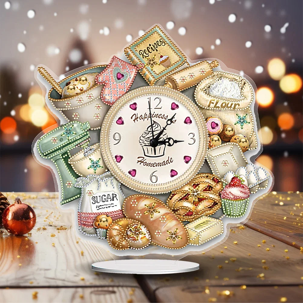 DIY Diamond Painting Clock(With Clock Function) DIY Diamond Painting Clock(With Clock Function)
