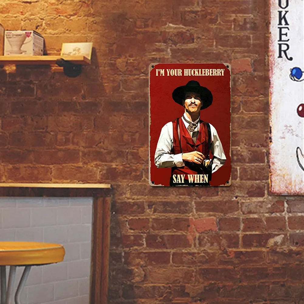 20*30cm - Cowboy - Vintage Tin Signs