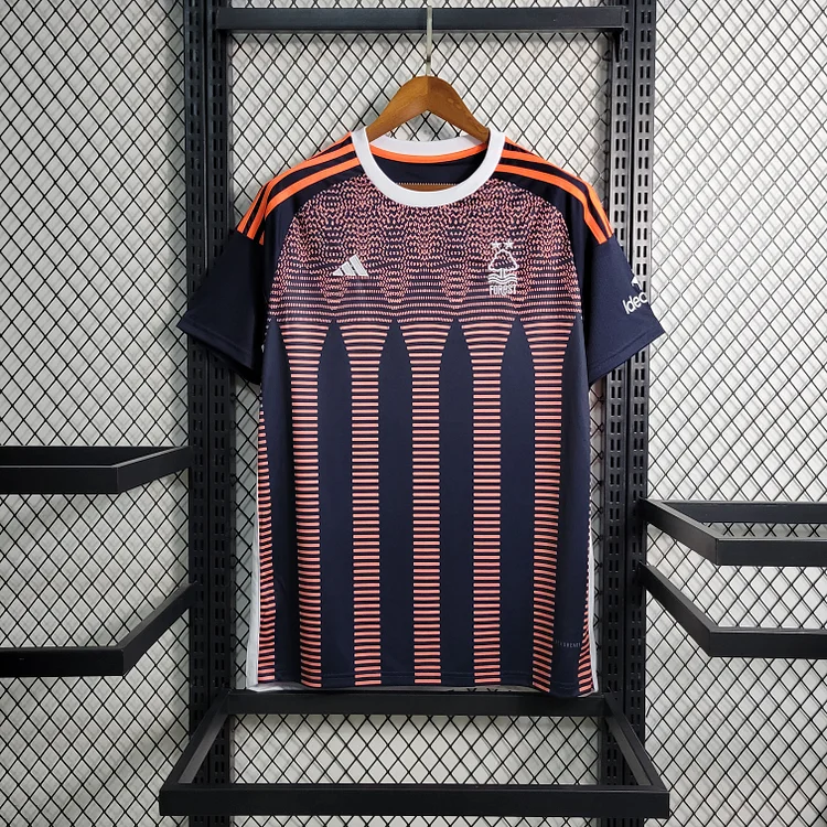 Nottingham Forest Third Shirt Top Kit 2023-2024 - Black