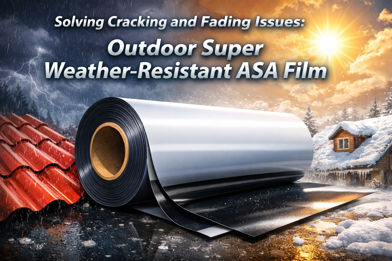 Solving Cracking and Fading Issues: Outdoor Super Weather-Resistant ASA ...