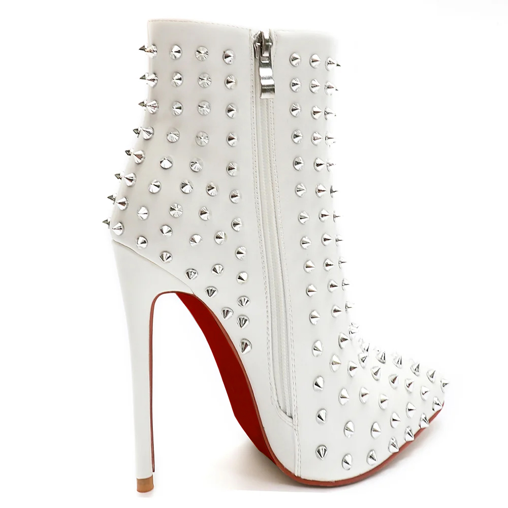 Red Bottom Ankle Boots