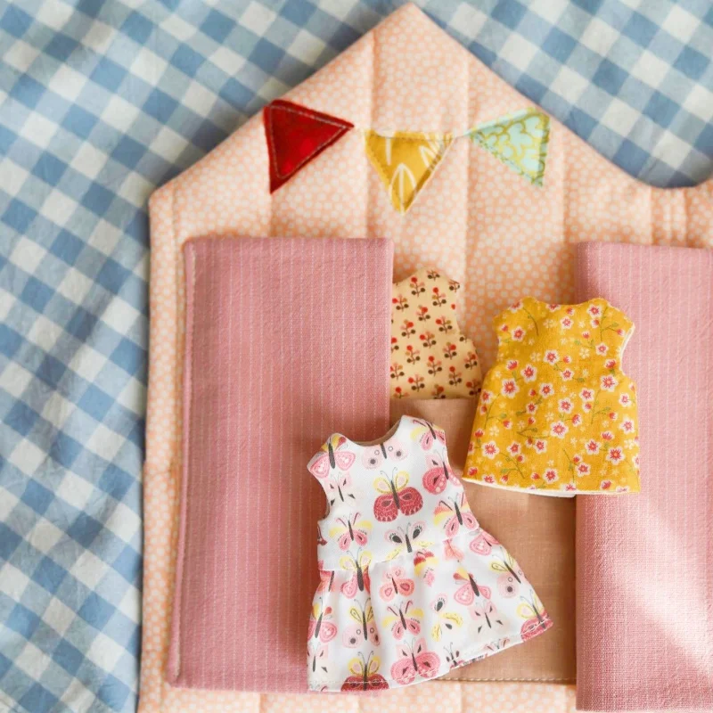 DIY Cute Doll & House Template Set - With Instructions