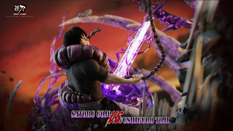 1/6 Scale Satoru Gojo VS Toji Fushiguro with LED - Jujutsu Kaisen Resin ...