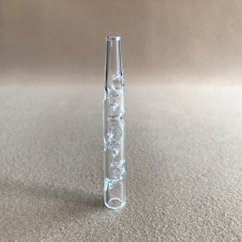 Vaphit 3D Dimpled Glass Stem with Carbhole