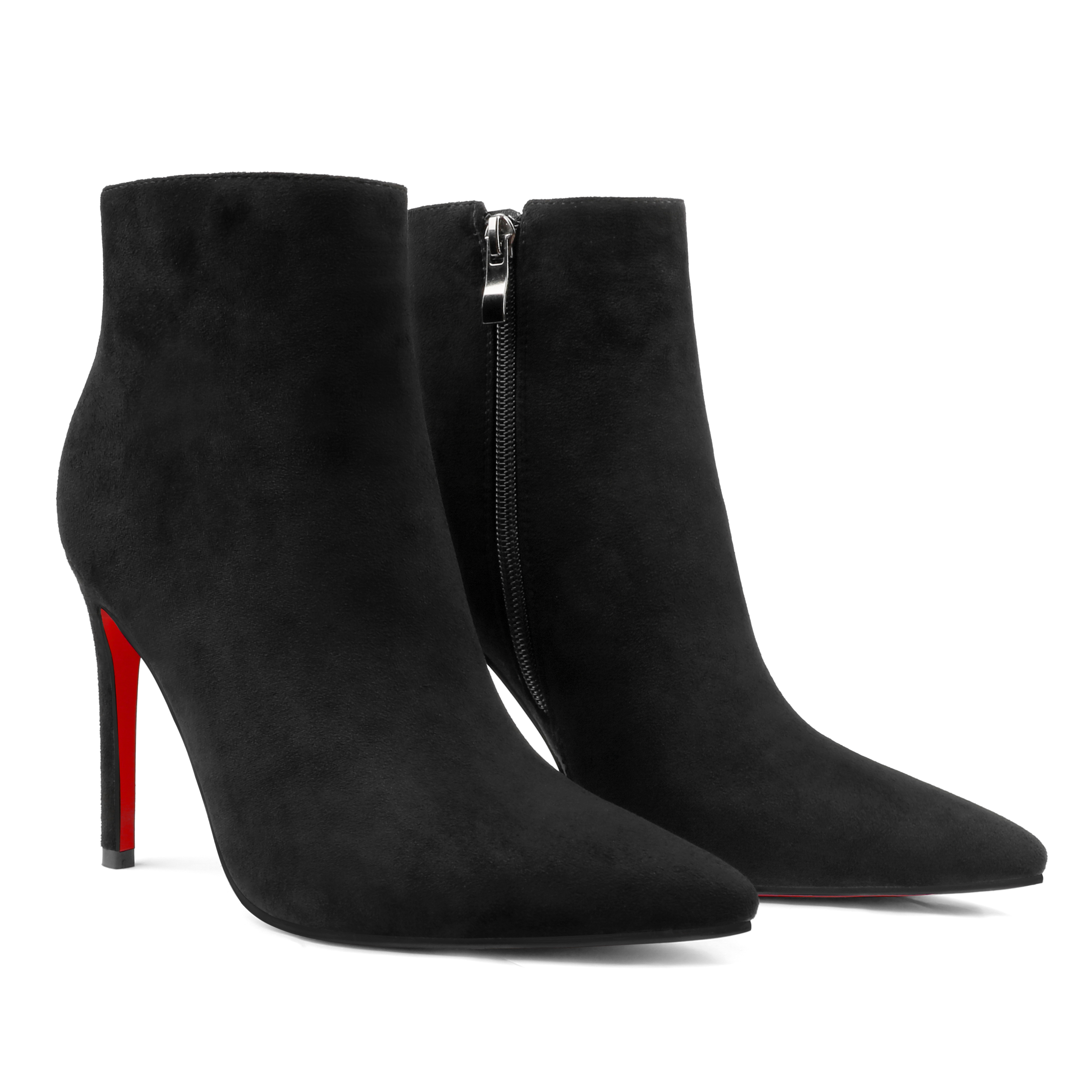 Red Bottom Ankle Boots