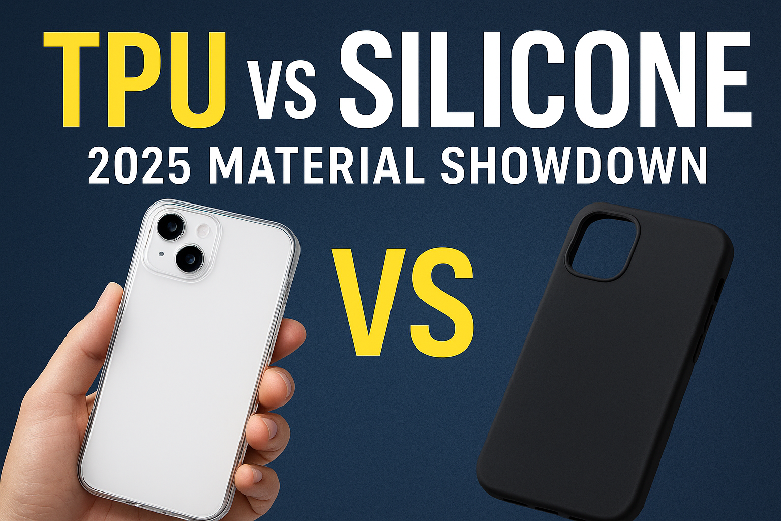 TPU vs Silicone: Which Material Makes a Better Phone Case in 2025?