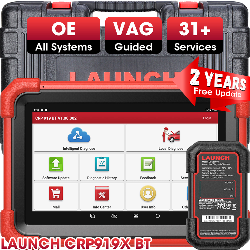 Launch X431 CRP919X BT Bidirectional Car Diagnosis Tool
