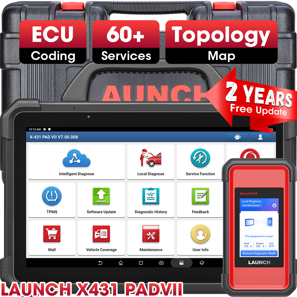 LAUNCH X431 PAD VII Elite: Upgraded of LAUNCH X431 PAD VII