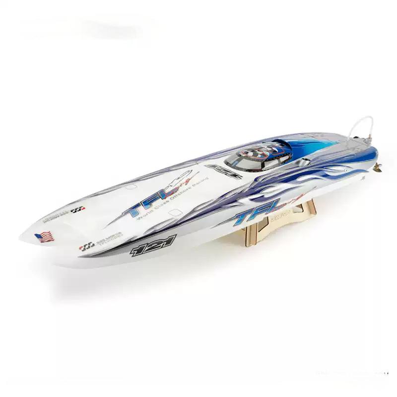 TFL Genesis 1122 catamaran with single and double motors CAT
