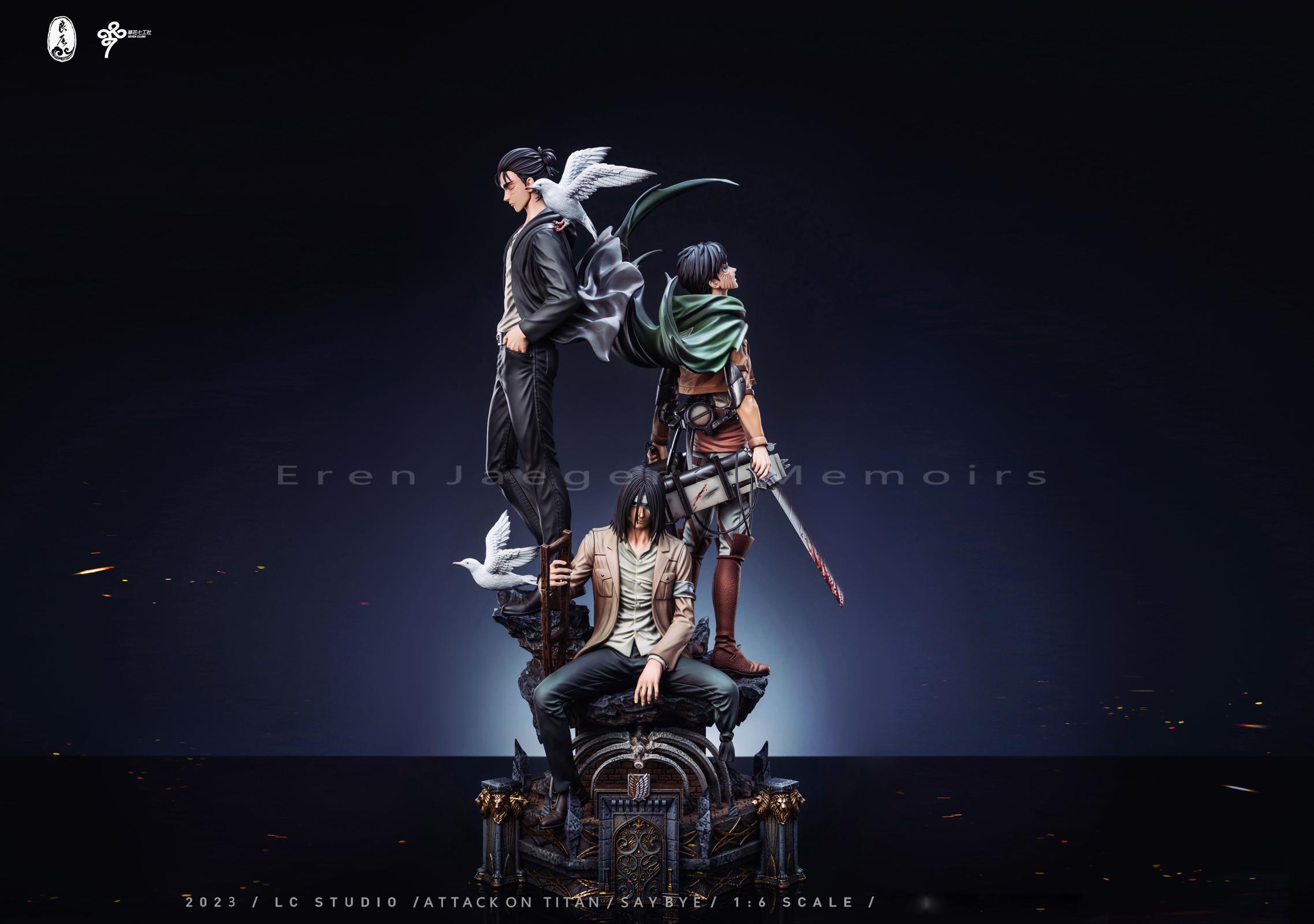 1/6 Scale Eren Yeager's Memoirs - Attack On Titan Resin Statue - LC-Studios