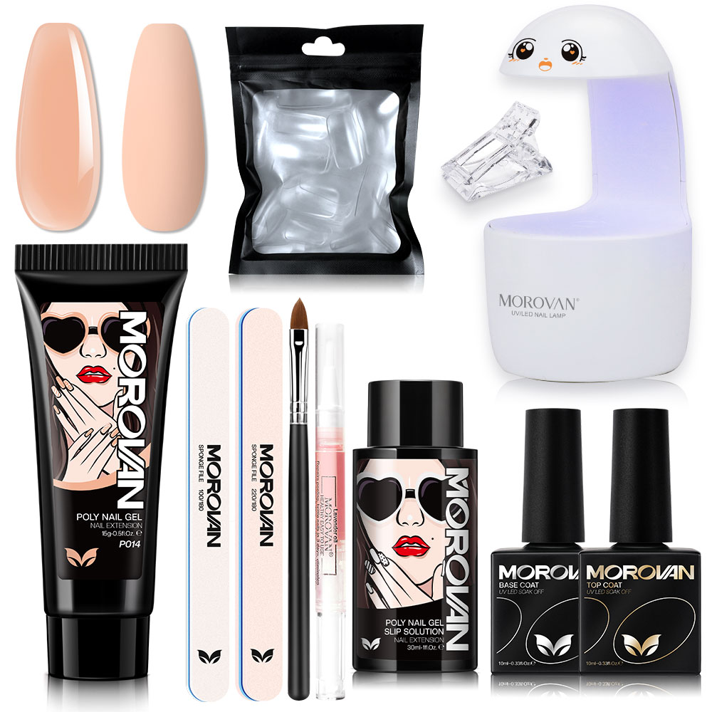 Acrylic Nails Poly Nail Gel Nail Polish Essentials & Powder | MOROVAN