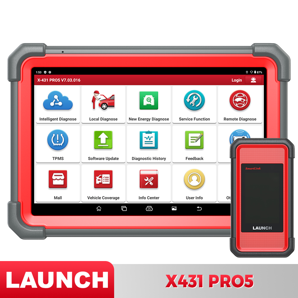 LAUNCH X431 PRO5 Global version J2534 Programming OBD2 Scanner with ...