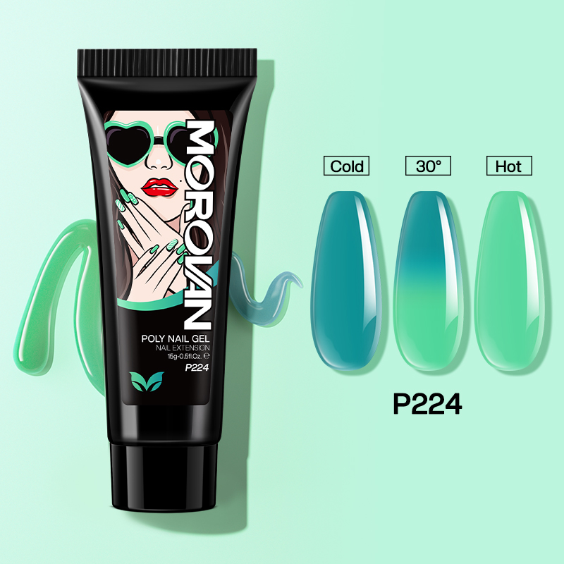 Temperature Changing Nail Polish Color Changing Nails Gel | MOROVAN