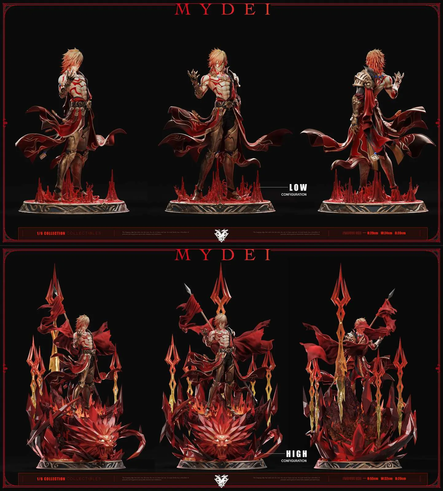 1/6 Scale Mydei - Honkai: Star Rail Resin Statue - okr Studio