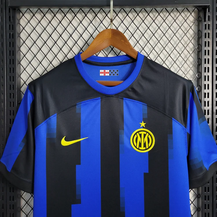 Inter Milan Marcus Thuram 9 Home Shirt Kit 2023-2024 ( With Sponsor )