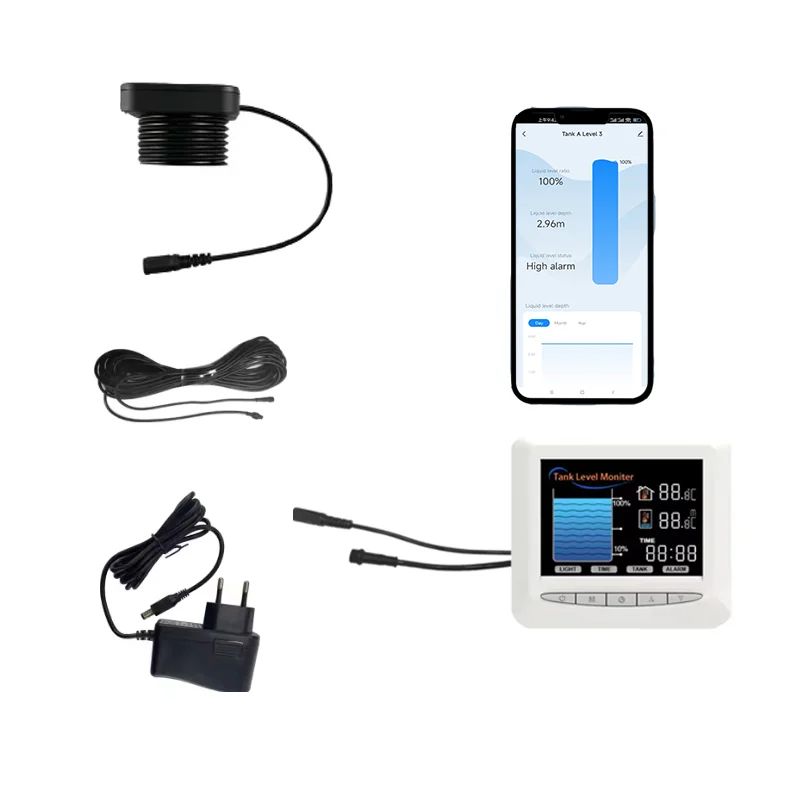 EPTTECH Oil Tank Monitor Wifi Tuya Smart Home Water Level Sensor ...