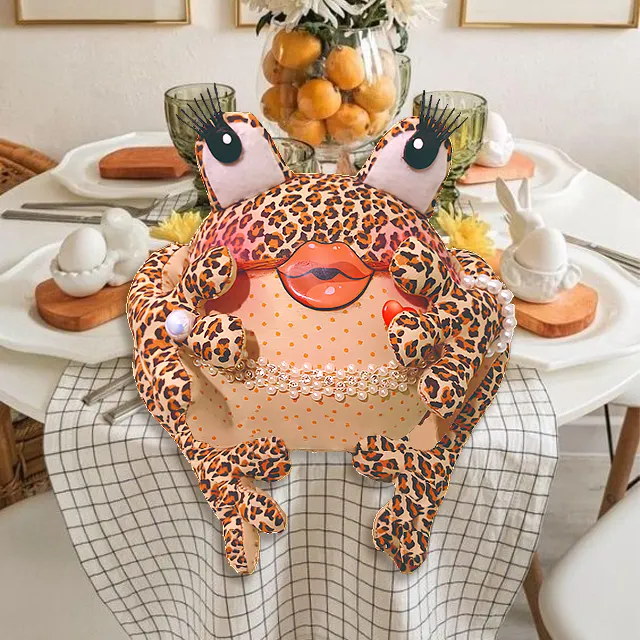 Cute Bean Bag Frog—Full Set Of Templates + Detailed Instructions