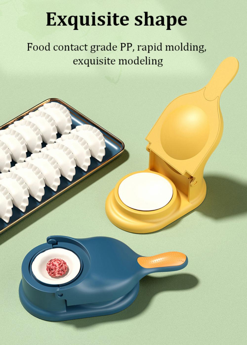 🎉 SALE - 50% OFF TODAY🎉 2-In-1 Dumpling Mold Two Steps Make Dumpling
