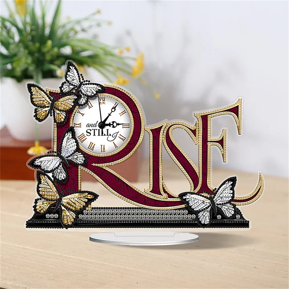 DIY Diamond Painting Clock(With Clock Function) DIY Diamond Painting Clock(With Clock Function)
