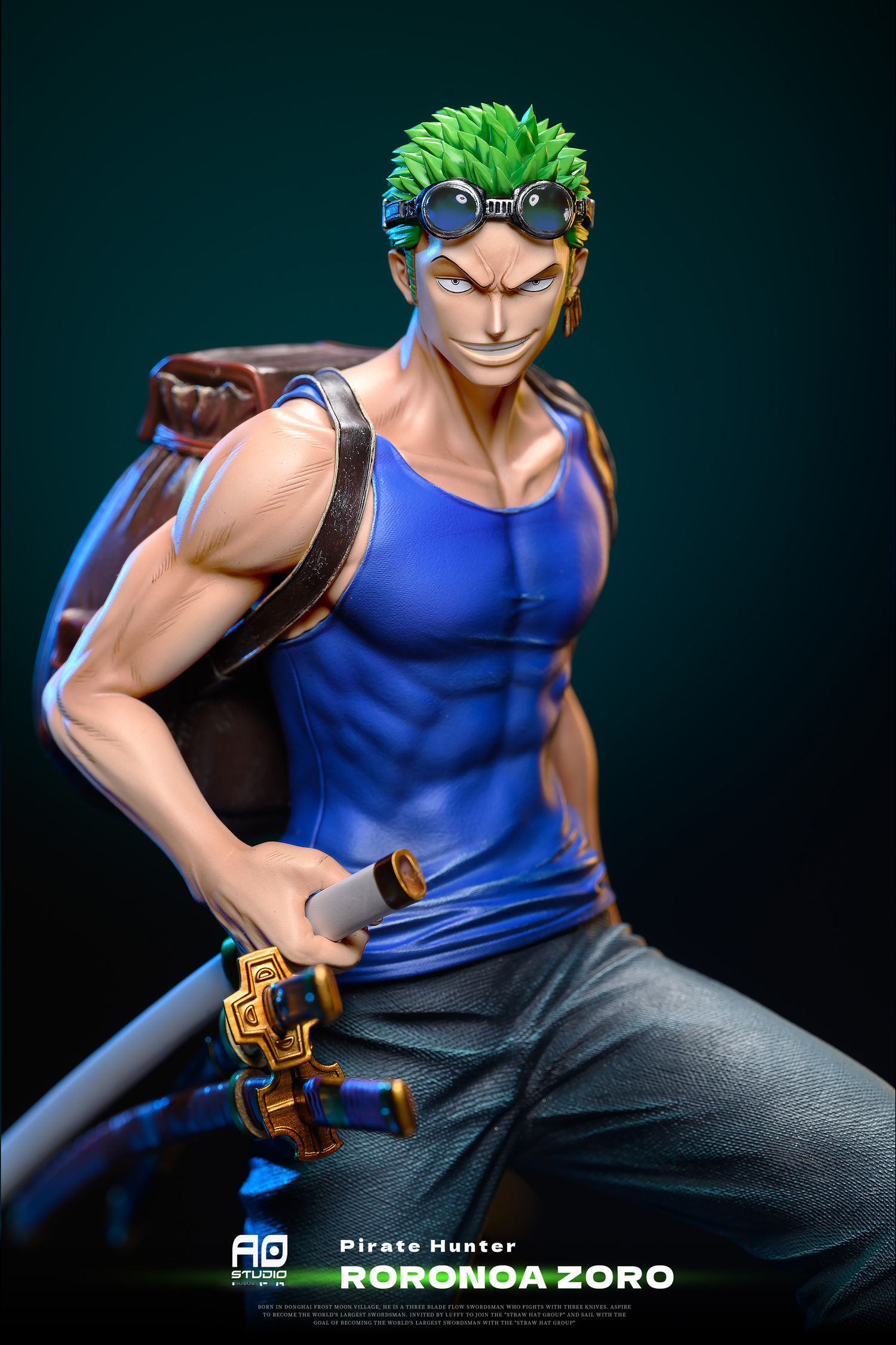 POP & 1/6 Scale Skypiea Arc Roronoa Zoro - ONE PIECE Resin Statue - AO ...