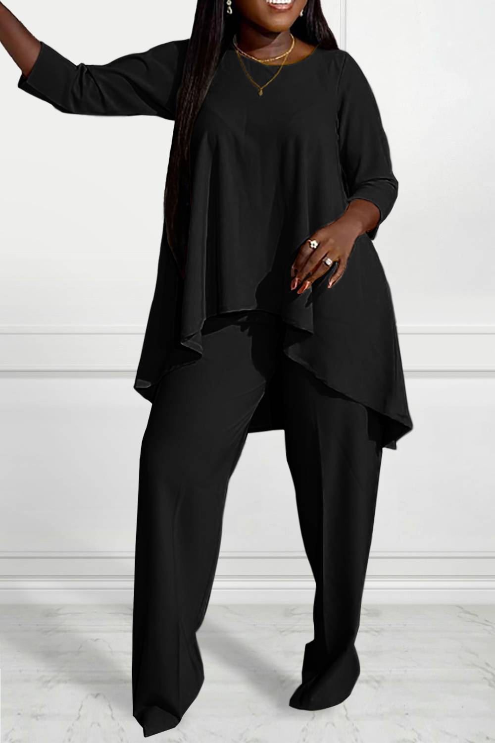 Plus Size Stylish Pant Sets for Women | Xpluswear