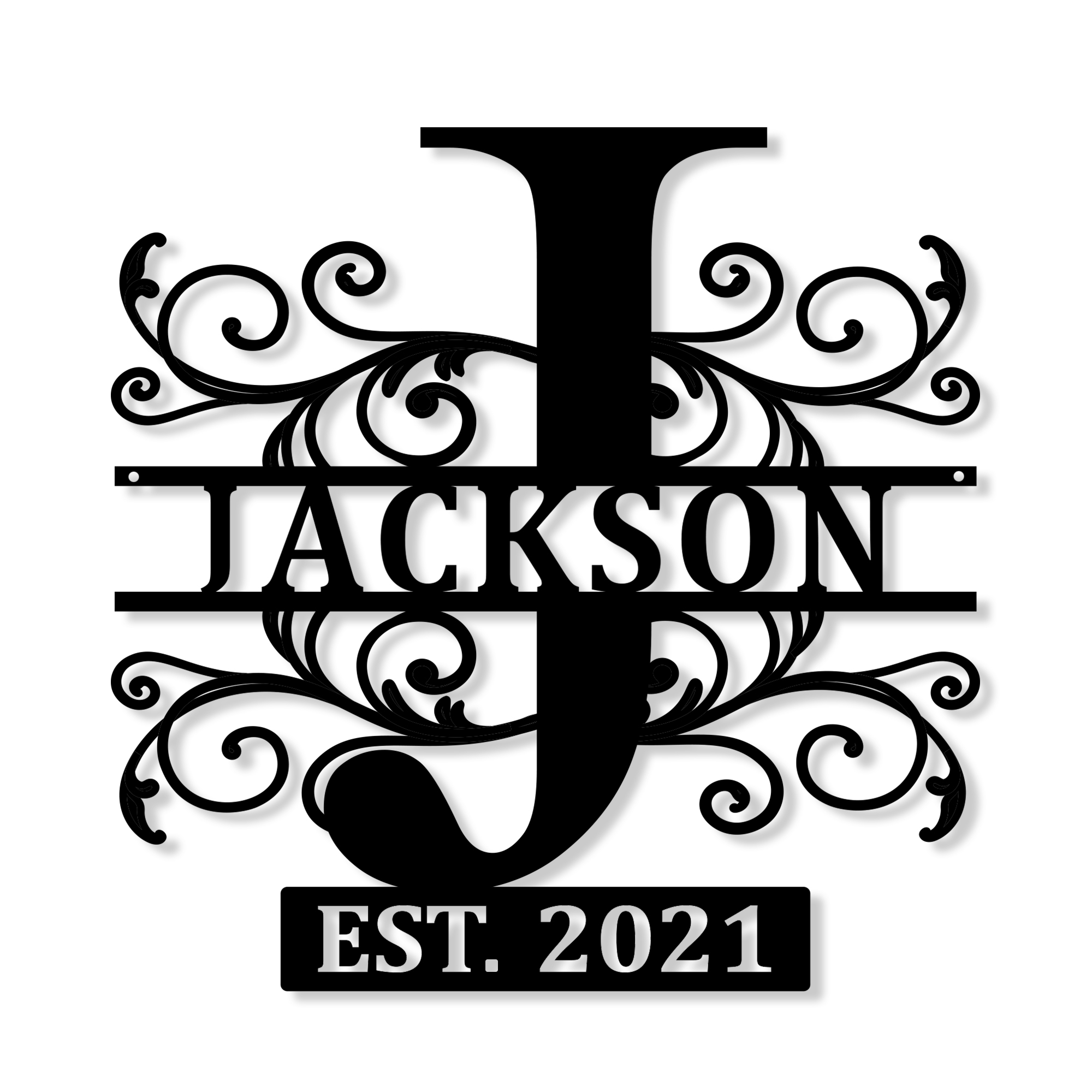 Custom Metal Sings – Laser Cut Personalized Aluminum Signs