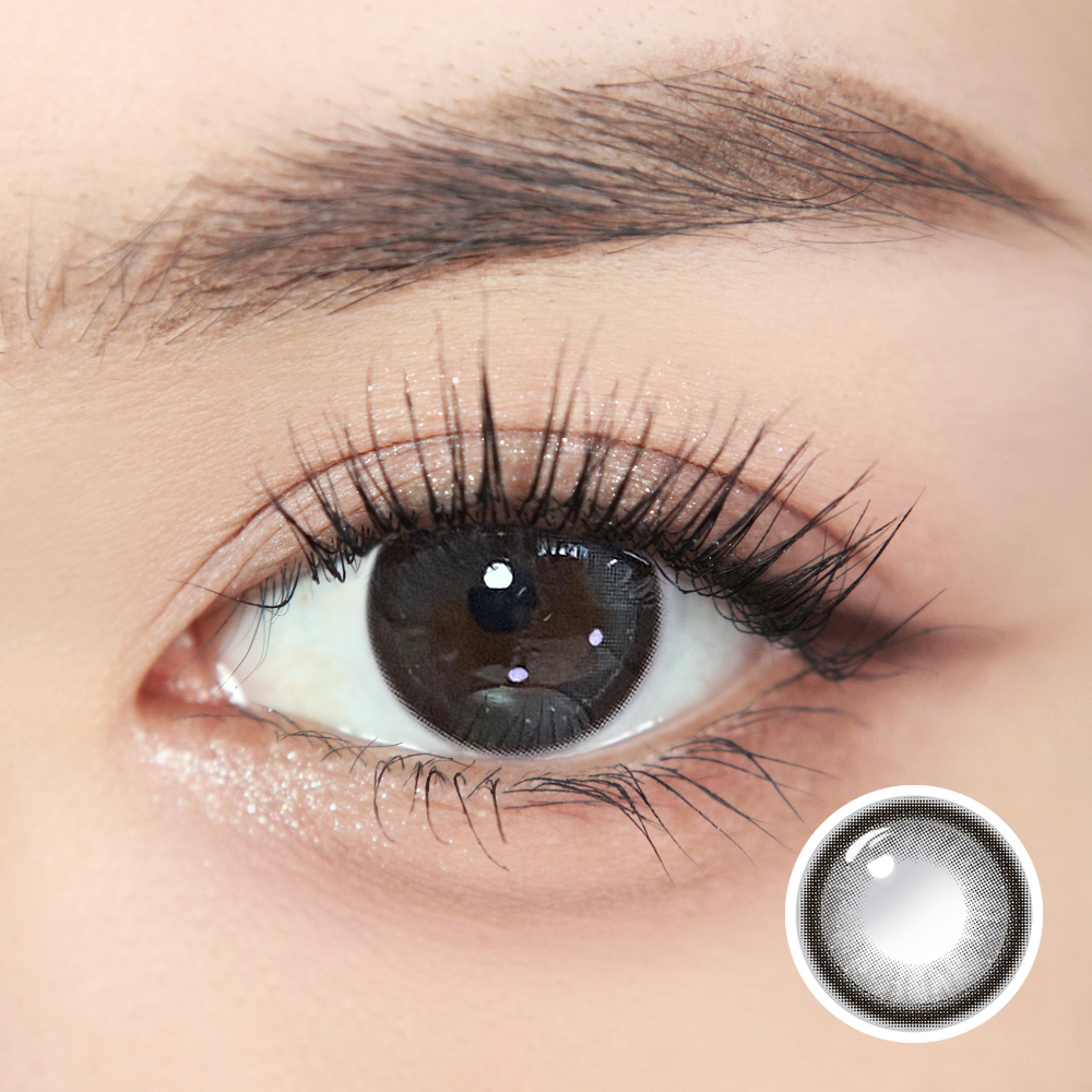 Kilala Coco Rum Grey Contact Lenses