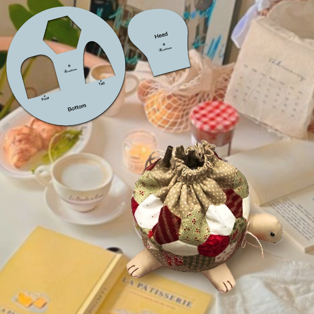 Turtle Bag Templates&Instructions