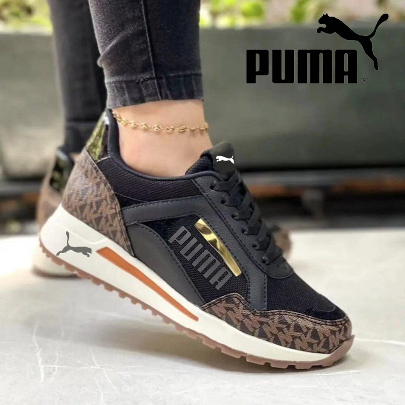 PUMA - Dames Leren Orthopedische Sneakers – mogini