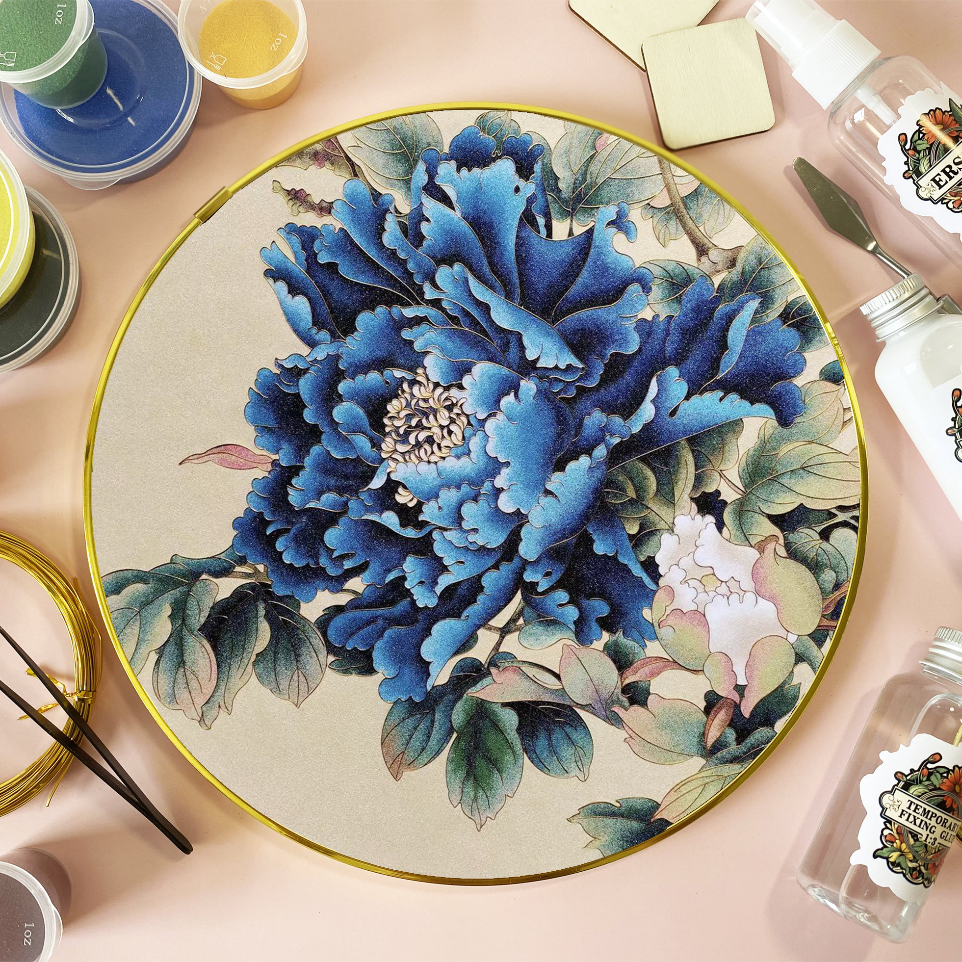 Cloisonne DIY Kits & Art & Tool-ERSENN