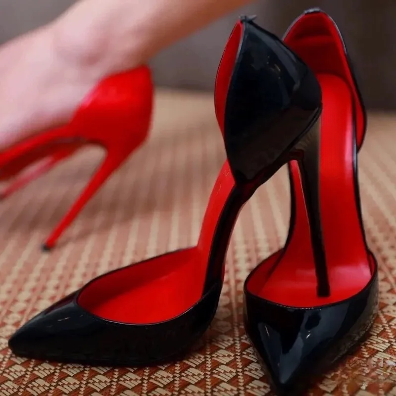 Red Bottom High Heels Pointed Toe Pumps