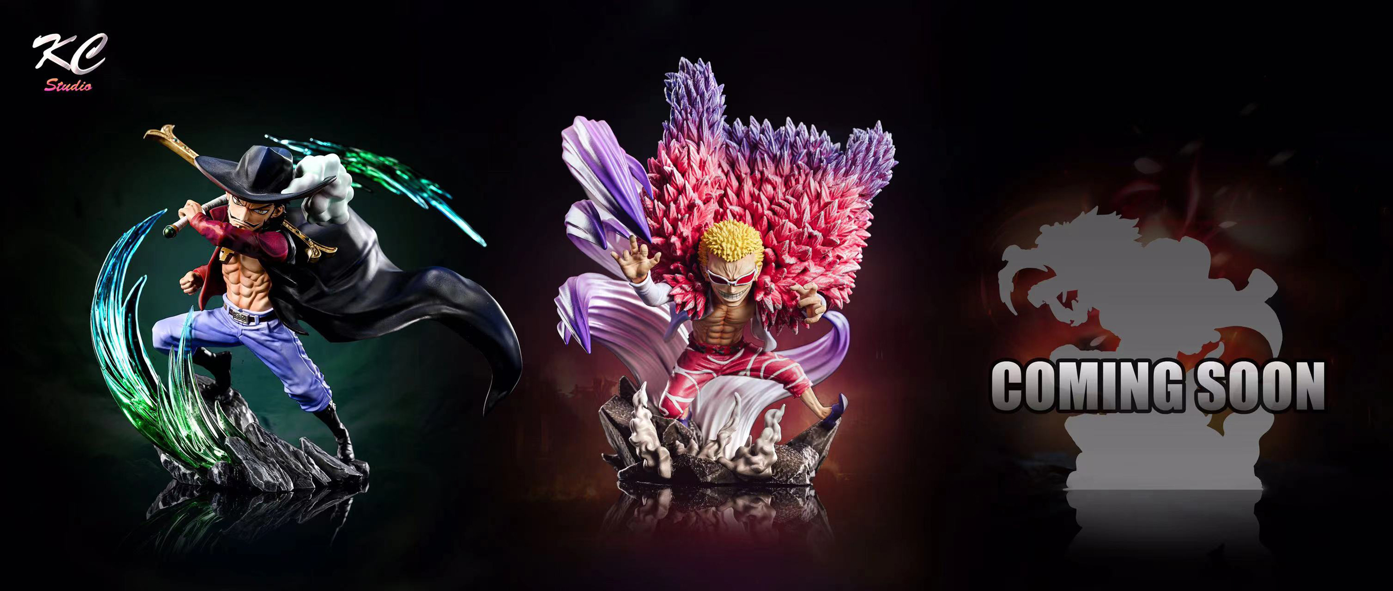 WCF Scale Donquixote Doflamingo - ONE PIECE Resin Statue - Kc Studios