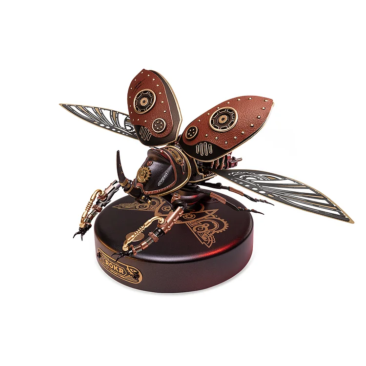 ROKR Rhinoceros Beetle 3D Puzzle | DIY Model Kit | Robotime