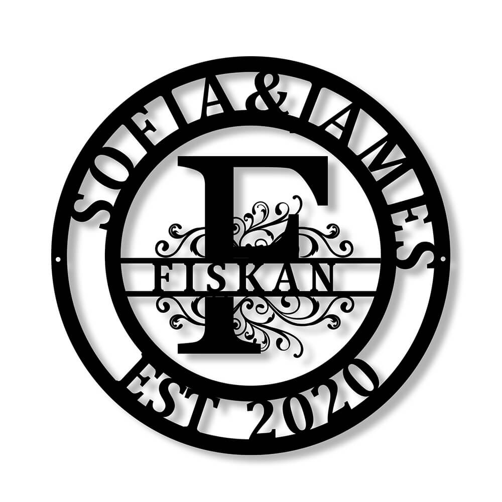 Custom Metal Sings – Laser Cut Personalized Aluminum Signs