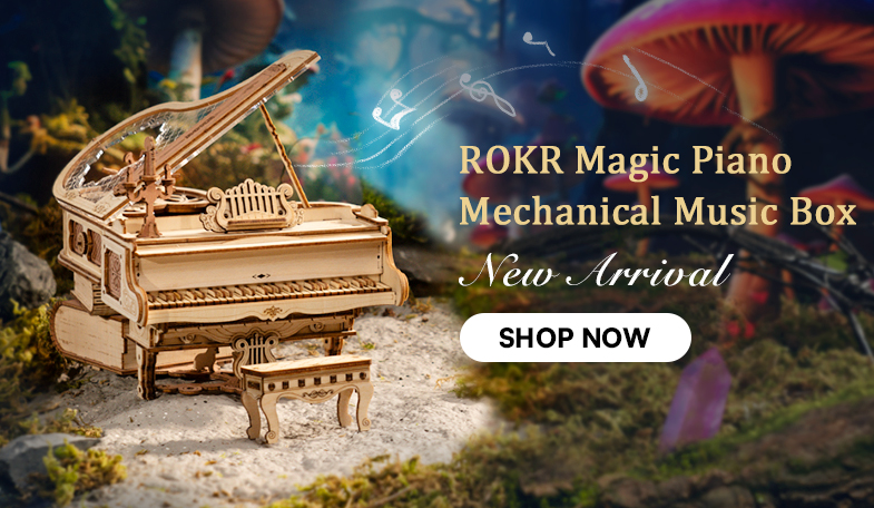 Robotime® Official | Shop for 3D Wooden Puzzles & DIY Miniature Houses