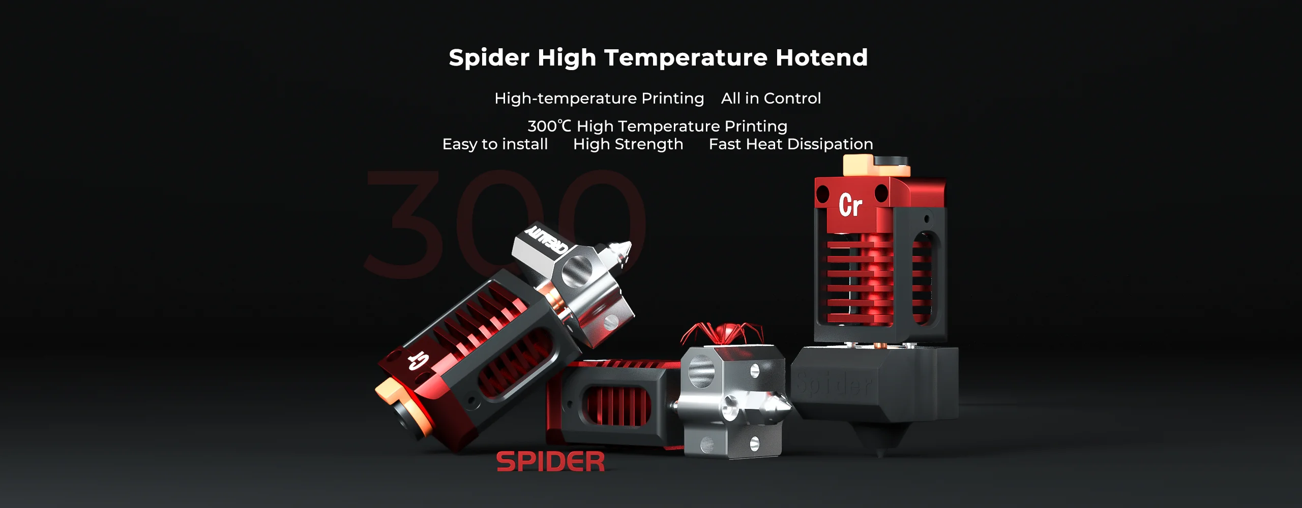 Spider High Temperature Hotend - Creality 3D