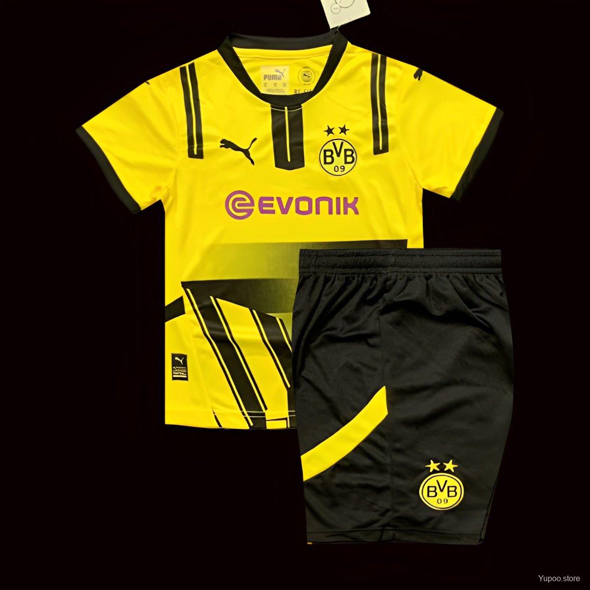 Kids version of the 24/25 Bvb Cup jersey 1:1 Thai quality